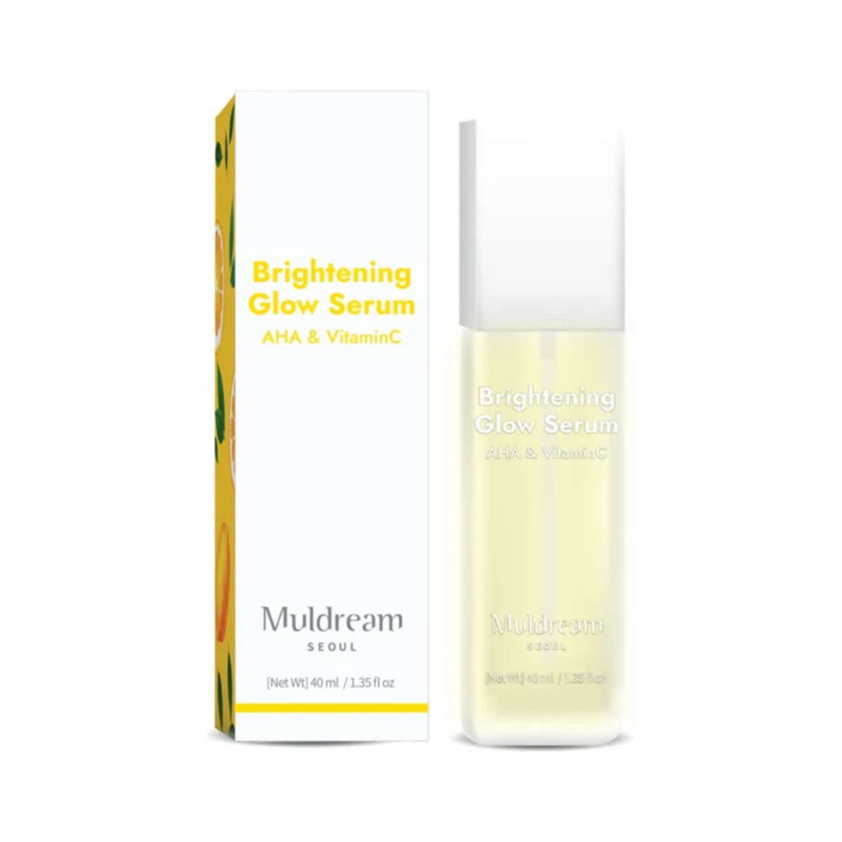Muldream Brightening Glow Serum-AHA Vitamin C 40ml – Planet Skin