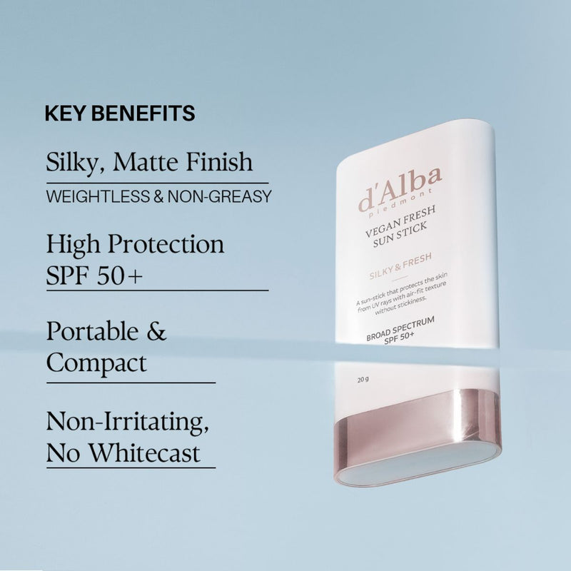 Protección Solar d'Alba Piedmont Air Fit Fresh Sun Stick 19 g – Planet Skin